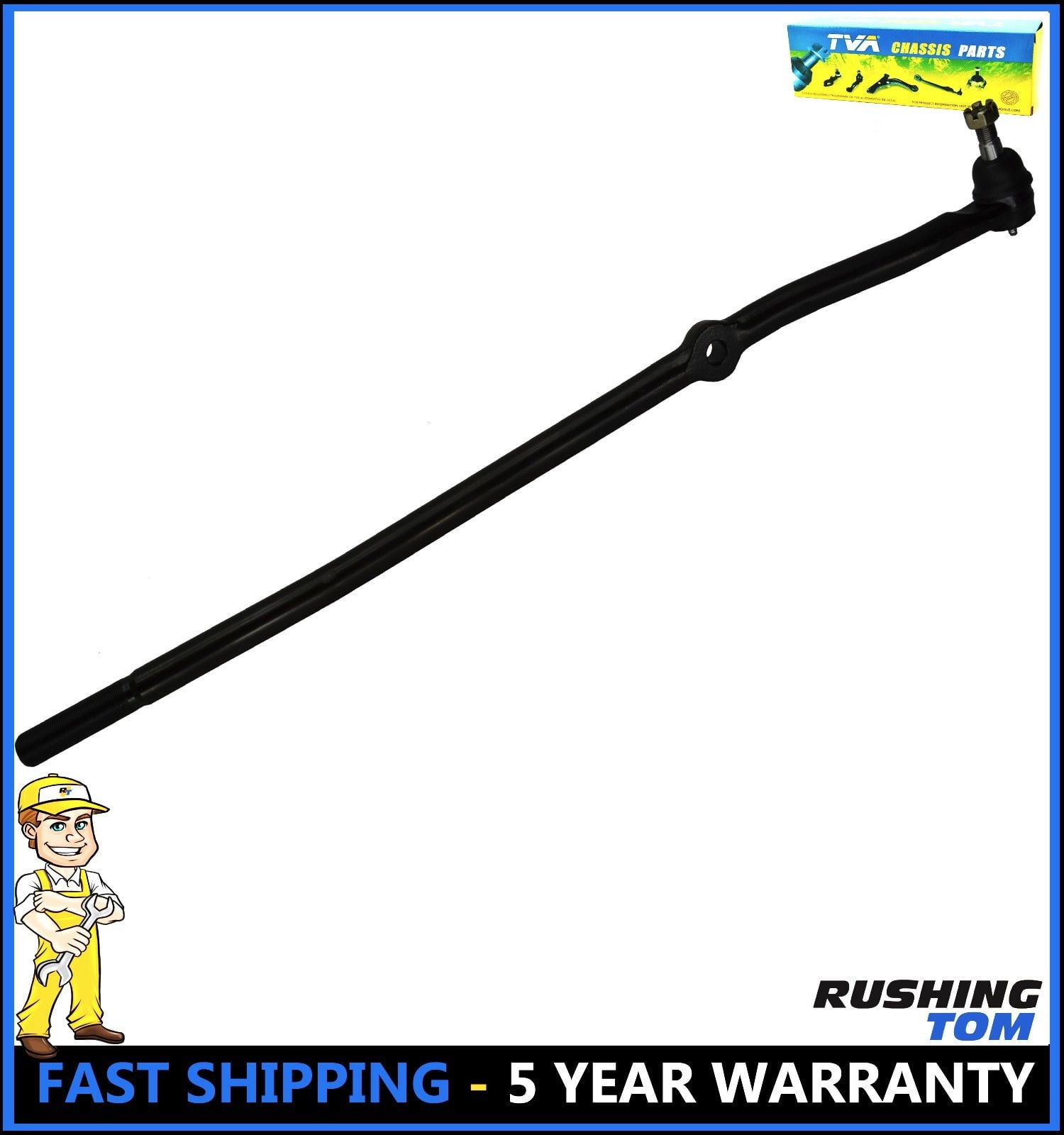 New Front Right Outer Tie Rod End For a Dodge Ram 1500 2500 4WD 4X4 98 ...