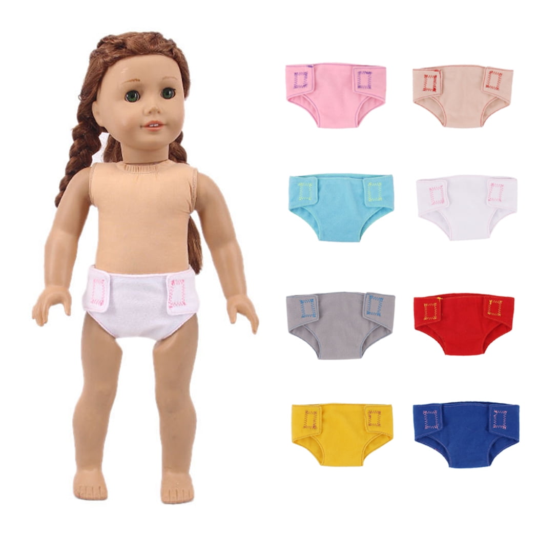 Click here for Nobrand 8pcs Doll Underwear Pure Color Creative Do... prices