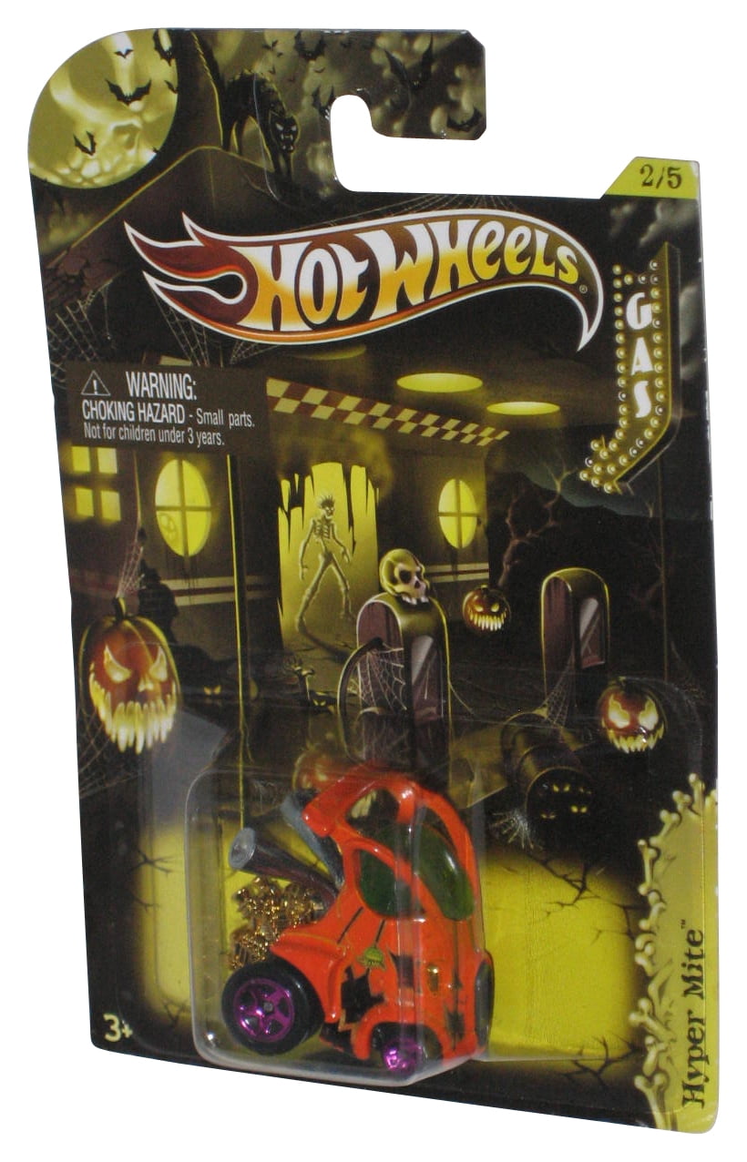 Hot Wheels Hyper Mite (2012) Halloween Orange Toy Car #2/5 - Walmart.com