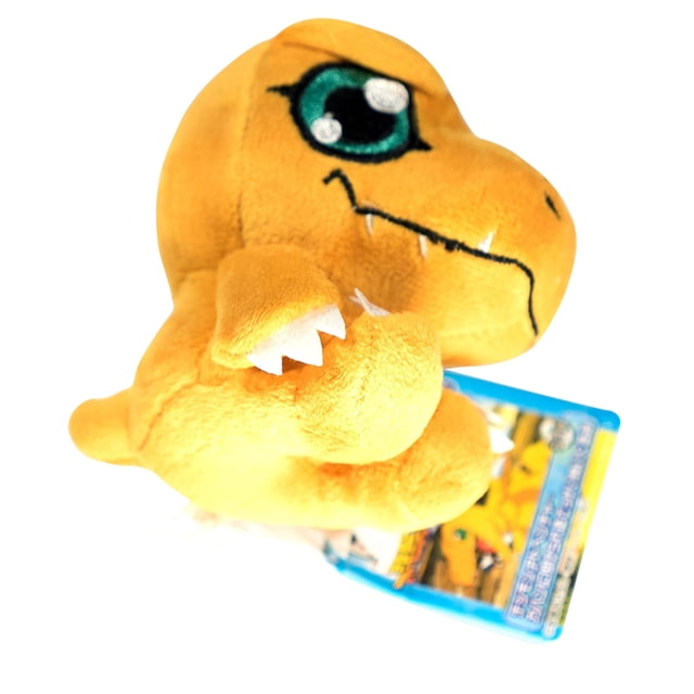 Digimon Digital Monsters Agumon 4" Plush Toy - Walmart.com