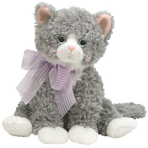 TY Classic Plush - ASHER the Grey Cat - Walmart.com