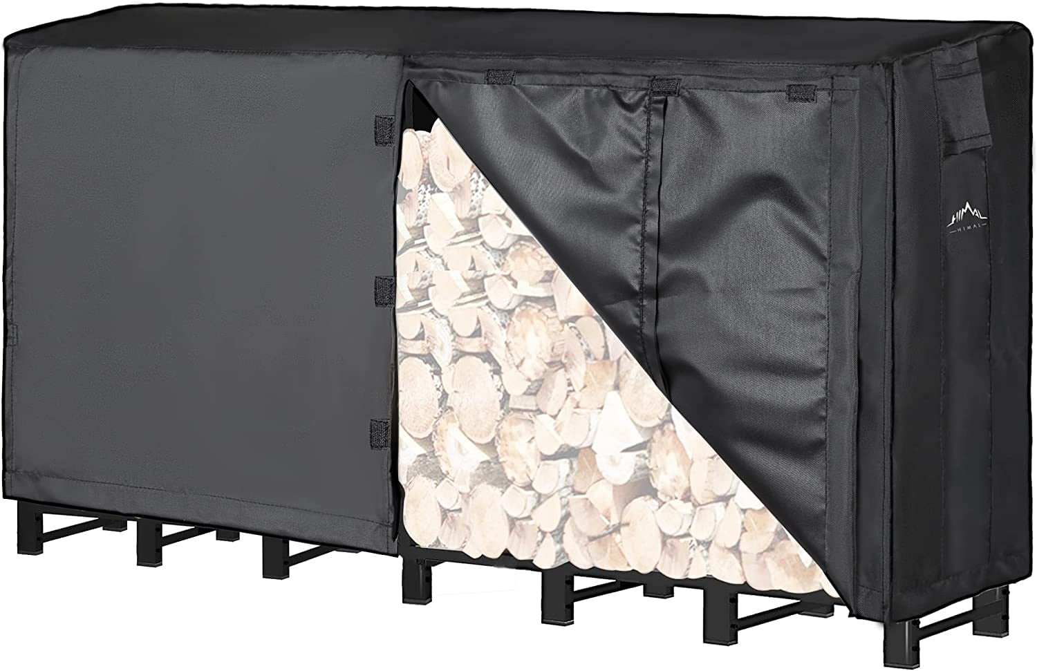 Log Rack Cover Waterproof Firewood Cover Fit 4FT Wood Rack - Walmart.com