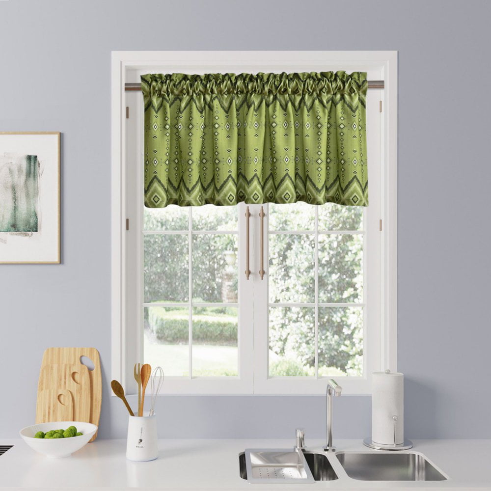 Kitchen Curtains Thermal Insulated Cafe Curtains Half Window Curtain ...