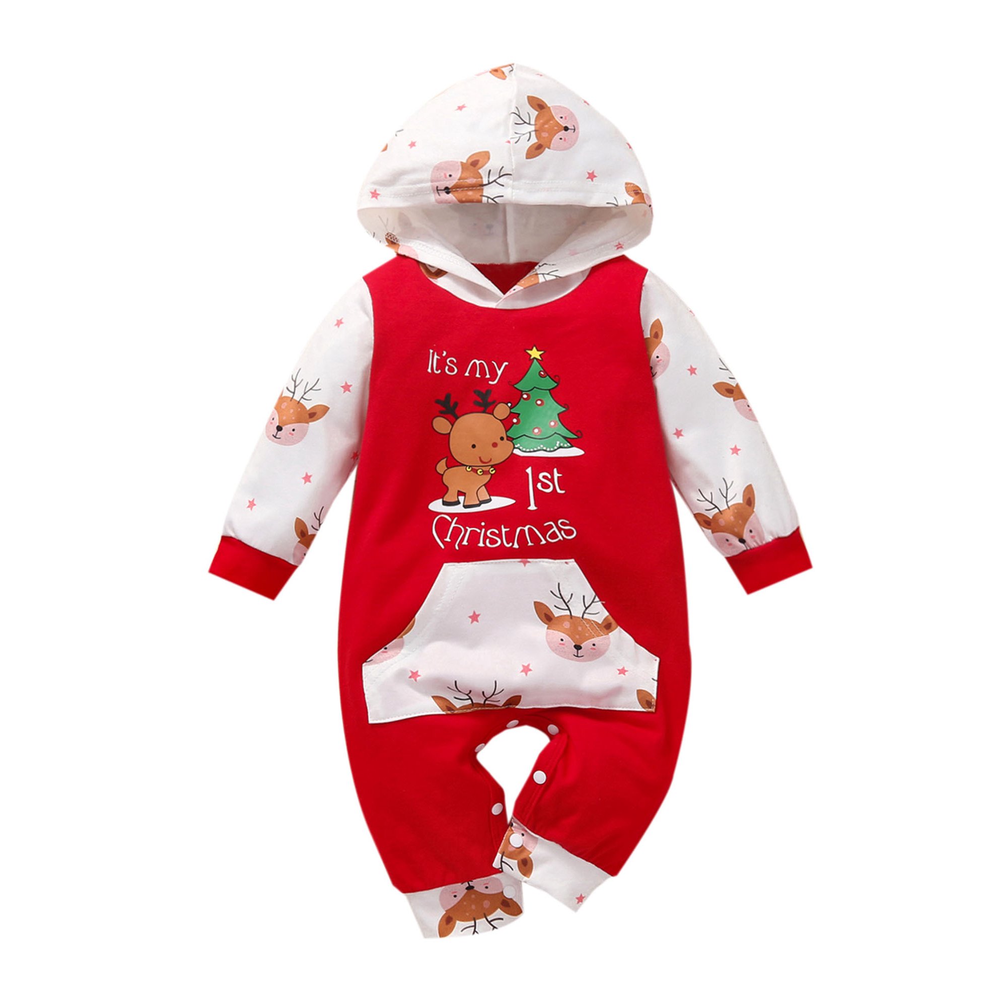 Click here for Fortune 0-12m Baby Boys Christmas Jumpsuit Infant... prices