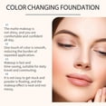 Medium Skin Tone Color Changing Foundation, Warm, Waterproof, Non ...