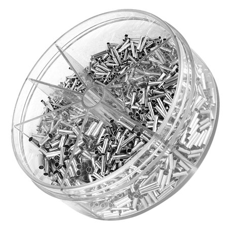 High Frequency Bare Non Insulated Butt Connector, Copper Tin Plating ...