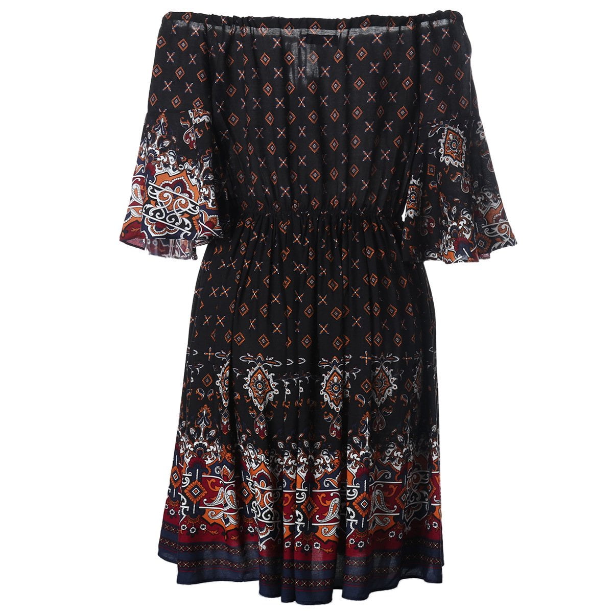 Dinazah Multicolor Cotton Lightweight Printed Loose Drop Waist for ...