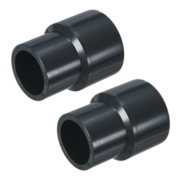Uxcell 2-Pack Reductor de Tubo, Conector de Acoplamiento Reductor Recto ...