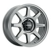 17x9 Vision 351 Flow Satin Grey Wheel 8x170 (0mm) - Walmart.com