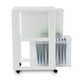 Sterilite Ultra 2 Drawer Plastic Rolling Storage Wheeled Cart (2 Pack ...