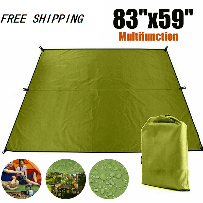 MDHAND Outdoor Hammock Tent Tarp Shelter Rain Sun Shade, Camping ...