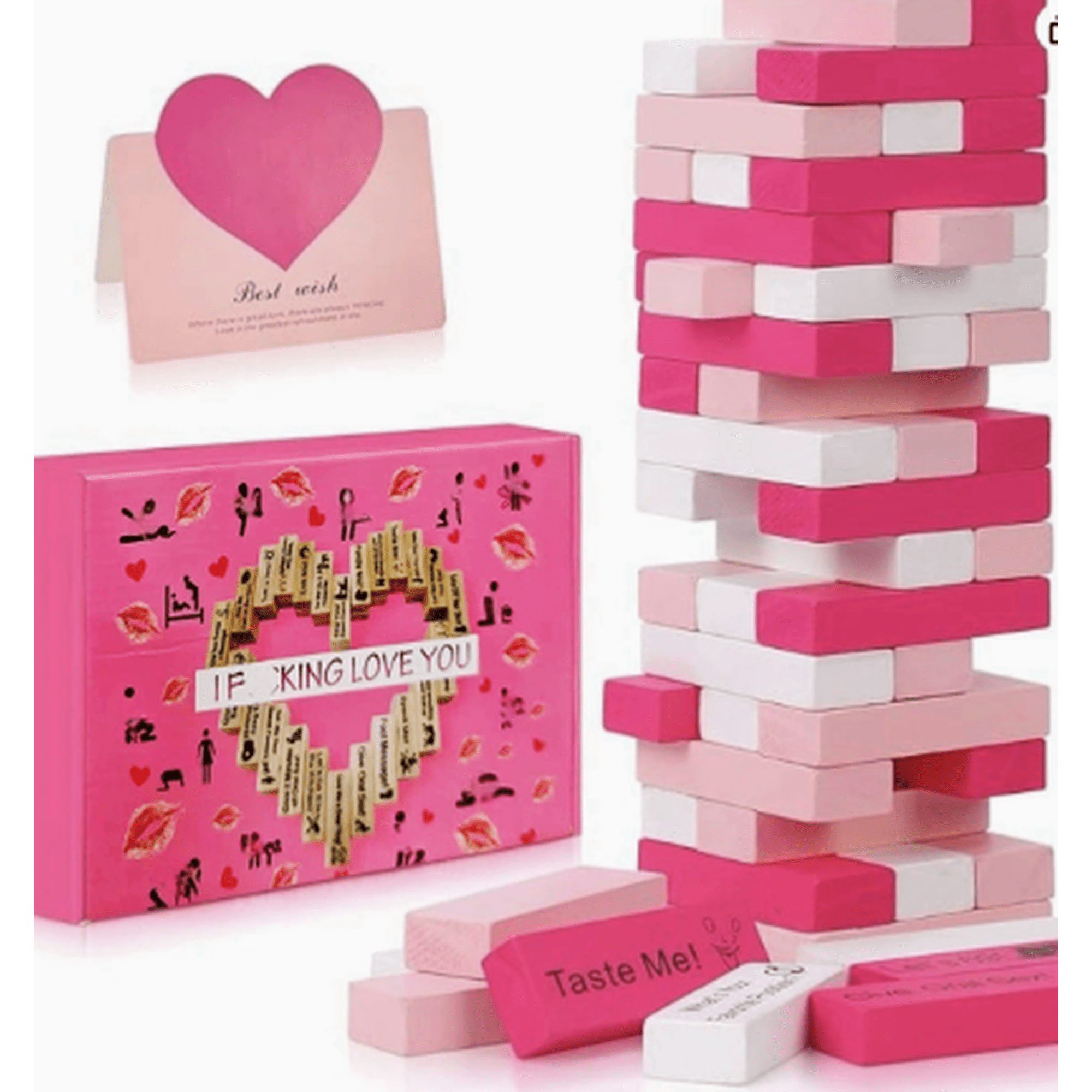 Click here for Qiqiao Block Tower Jenga Game - Colorful Stacking... prices