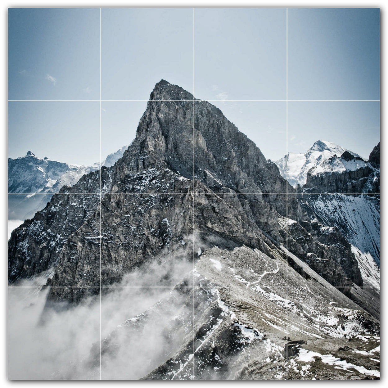 Picture-Tiles.com: Mountains Ceramic Tile Wall Mural WAL500884-44M. 24 ...