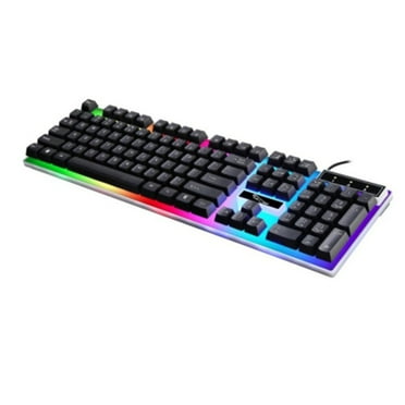 Ezsee Low Vision Keyboard Large White Print Black Keys - Walmart.com