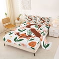 Catabedysis Retro Daisy Print Queen Sheets,Boho Flower Personalized ...