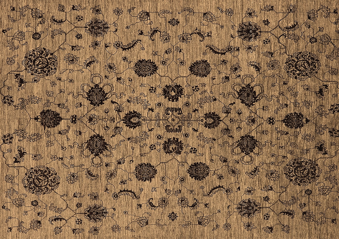 Ahgly Company Indoor Rectangle Oriental Brown Industrial Area Rugs, 6 ...