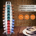Silencelight Carousel Rack Chromium Plating Coffee Pod Holder for 40 ...