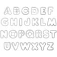 PME AN300 Alphabet Cutters for Sugarcraft and Cake Decorating, Set of ...
