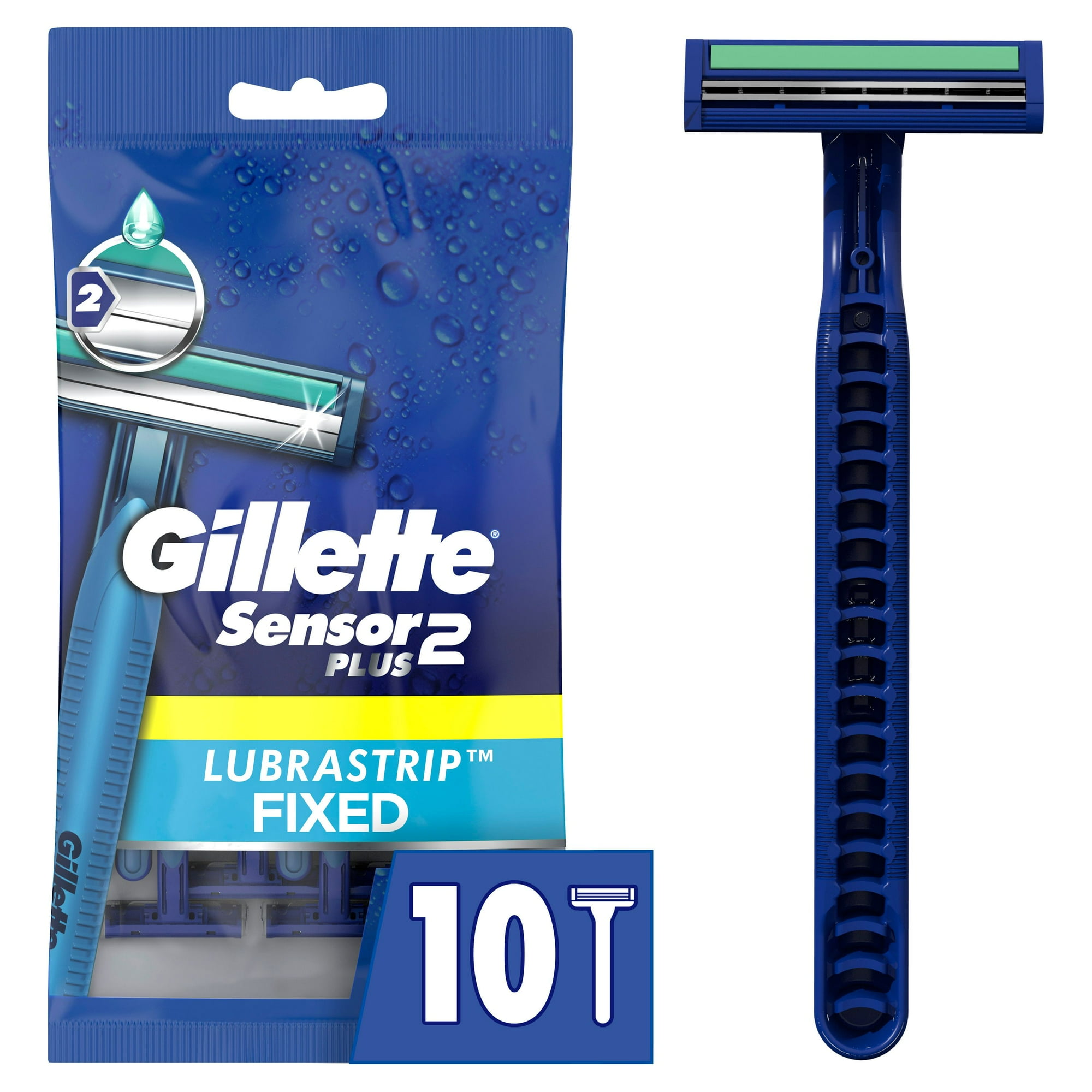 Gillette Sensor2 Plus Mens Disposable Razors