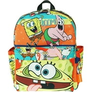 "Nickelodeon SpongeBob Squarepants 12"" Deluxe Daypack Bag: Durable ...