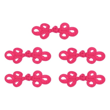 5 Pairs/Pack Chinese Knots Frog Buttons Closure Sewing Buttons Fastener ...
