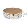 Kitty City Durable Cat Face Print Corrugated Cardboard Cat Scratching ...