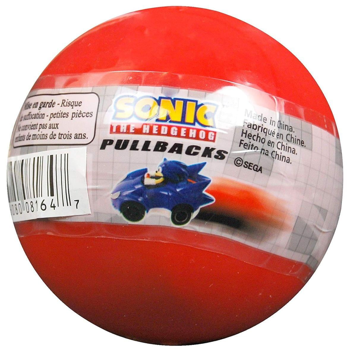 Sonic The Hedgehog Gacha Blind Pack Pull Back Car [Red Bubble ...
