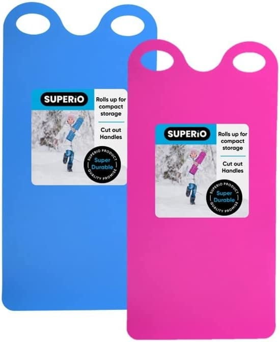 Superio Snow Slider Mat, Flexible Snow Sled Flying Carpet, Roll up ...