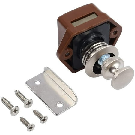 CARBONLIKE Anti-theft lock Push button tighten drawer spoon cabinet ...