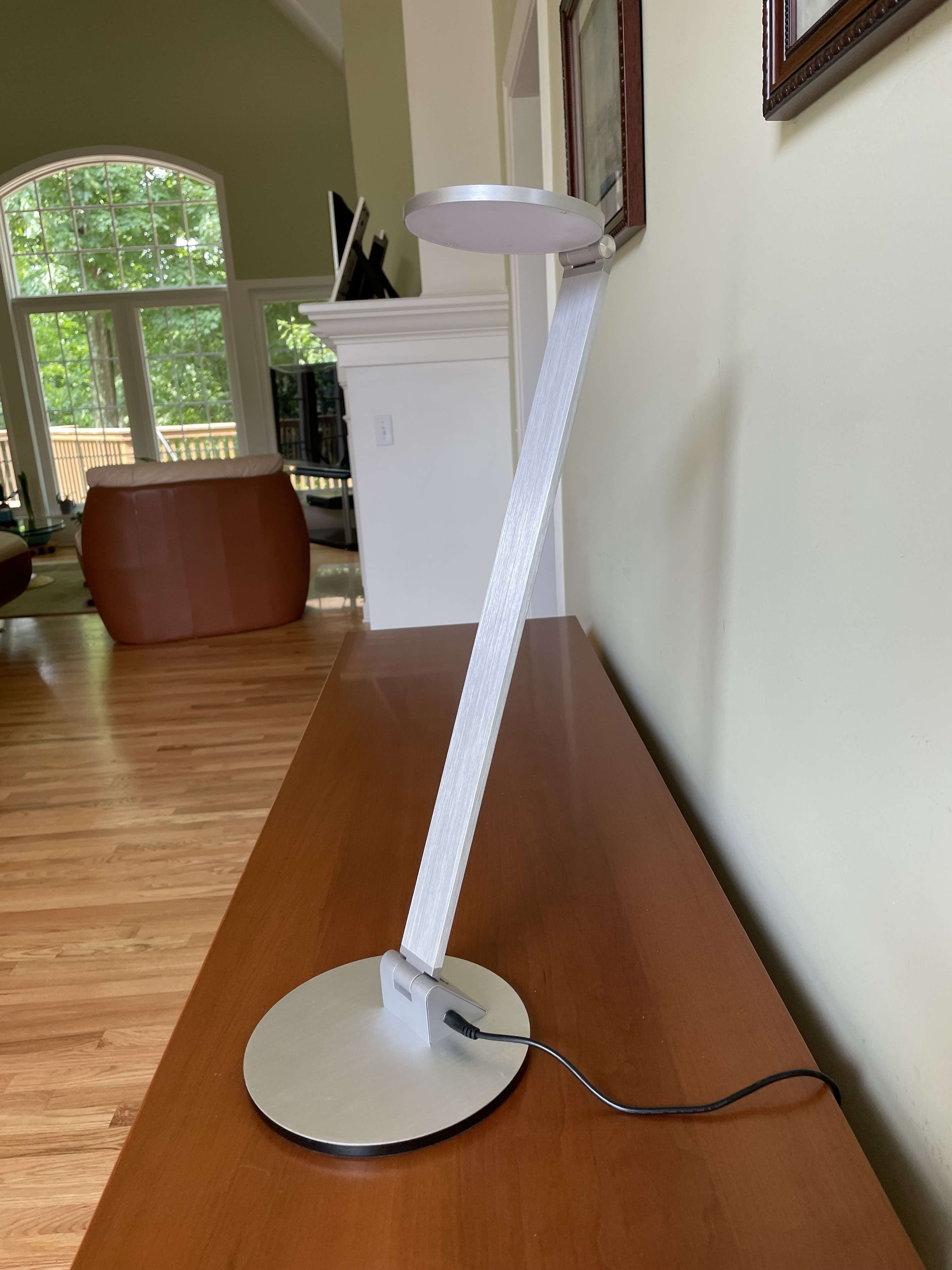 Tensor Slim Line O - Foldable Desk LED Lamp 10C-012 Silver - Walmart.com