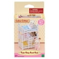 Calico Critters Mini Dolls Triple Baby Bunk Beds, Small Toy Nursery ...