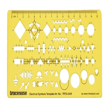 Buy Traceease Electrical Drafting Electrical Symbols Template Drawing ...