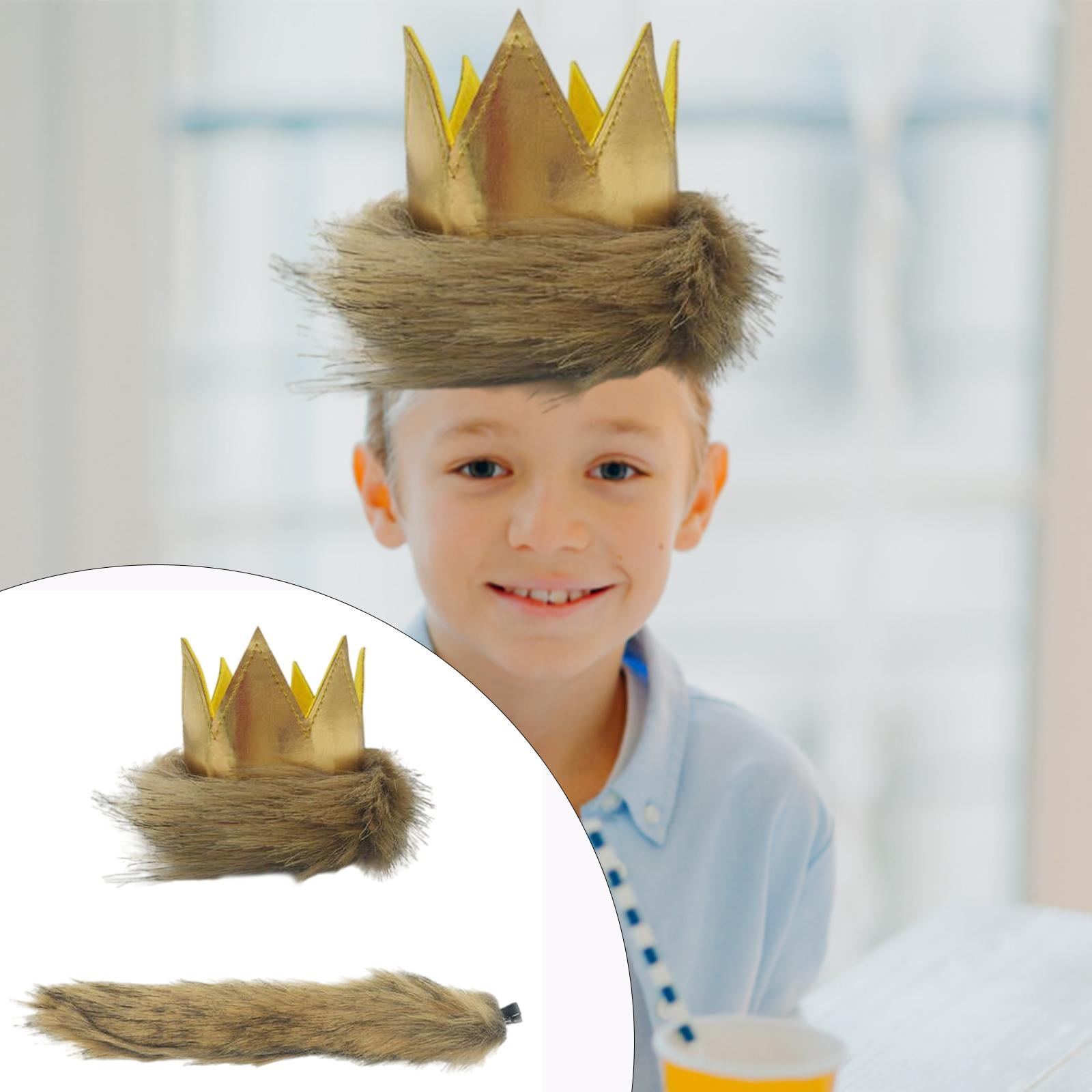 Crown Hat Tail Kids hat Sombrero Decoración Cumpleaños Crown Hat ...