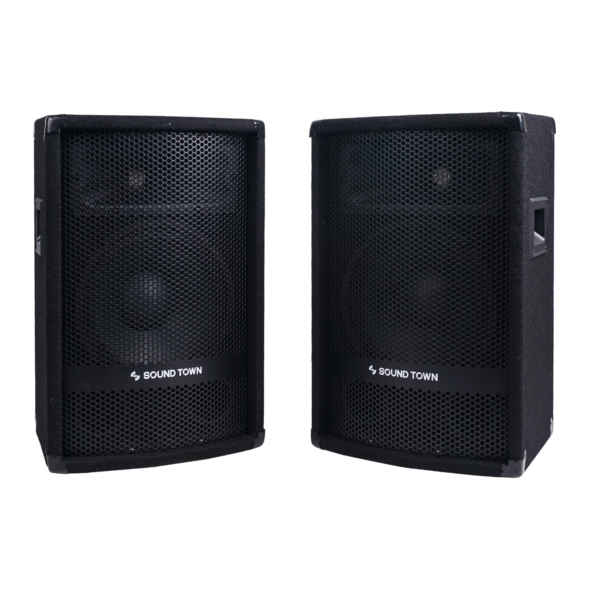 Sound Town 2-Pack 10” 800 Watts Passive DJ/PA Speakers with Compression ...