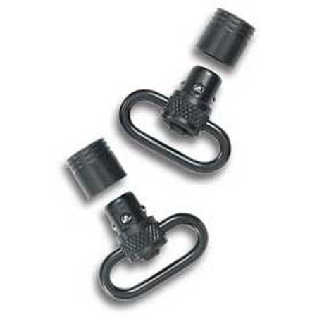 Uncle Mikes 1011-2 1" Quick Detach Push Button Sling Swivels - Walmart.com