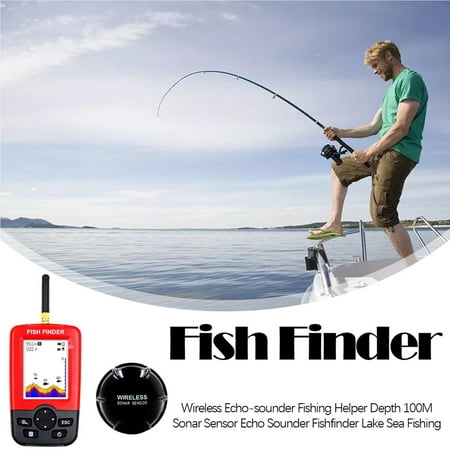 Smart Fish Finder Wireless Echo-sounder fish finder wireless Fishing ...