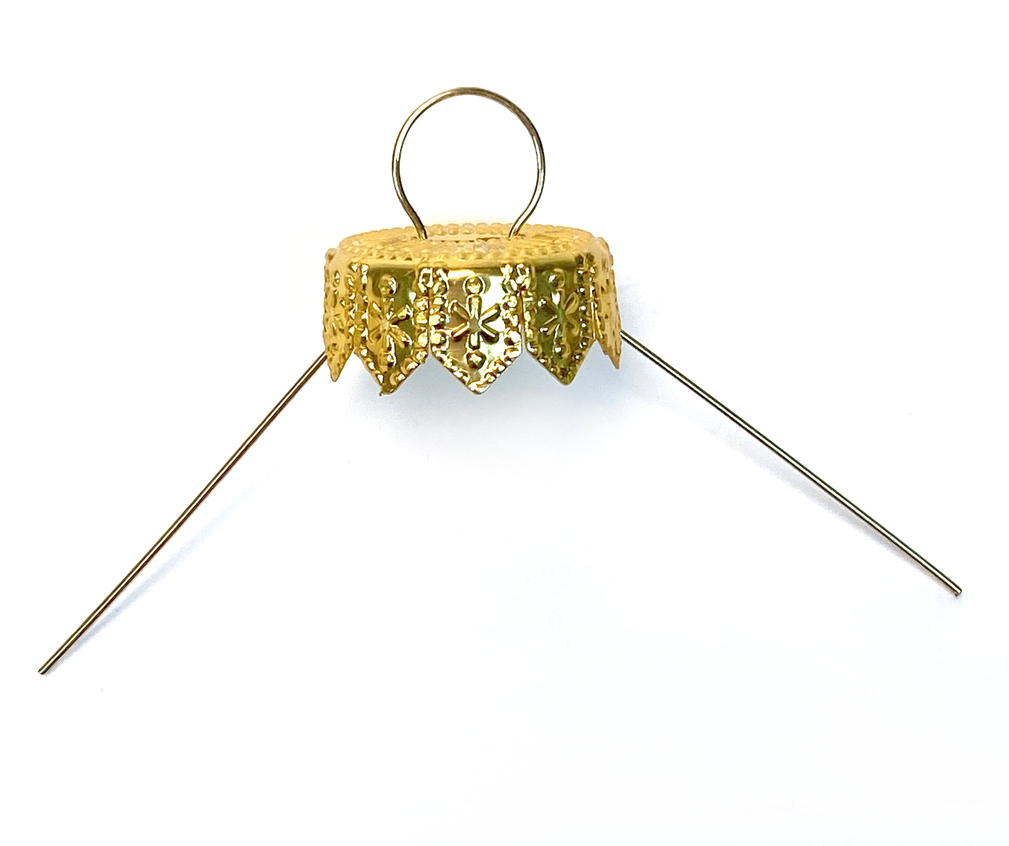 Home & Living Home Improvement End Caps Egg Top Findings 10 Gold Tone ...