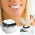 Orthodontic Retainer Case | Clear Invisible Brace Storage Box for Teeth ...