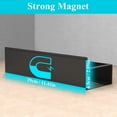 HuggieGems Metal 4 Pack Magnetic Spice Storage Rack Organizer for ...