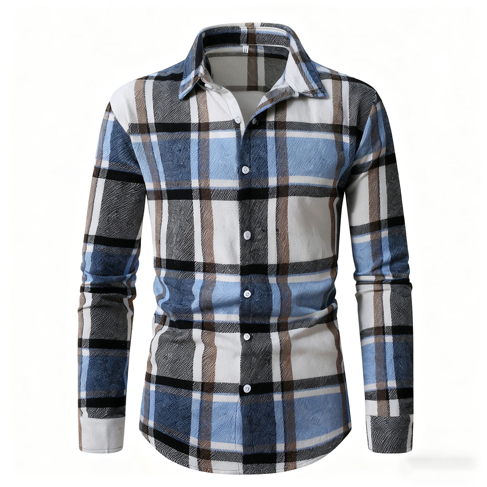 Click here for Lnwuy Mens Flannel Shirts Long Sleeve Lightweight... prices