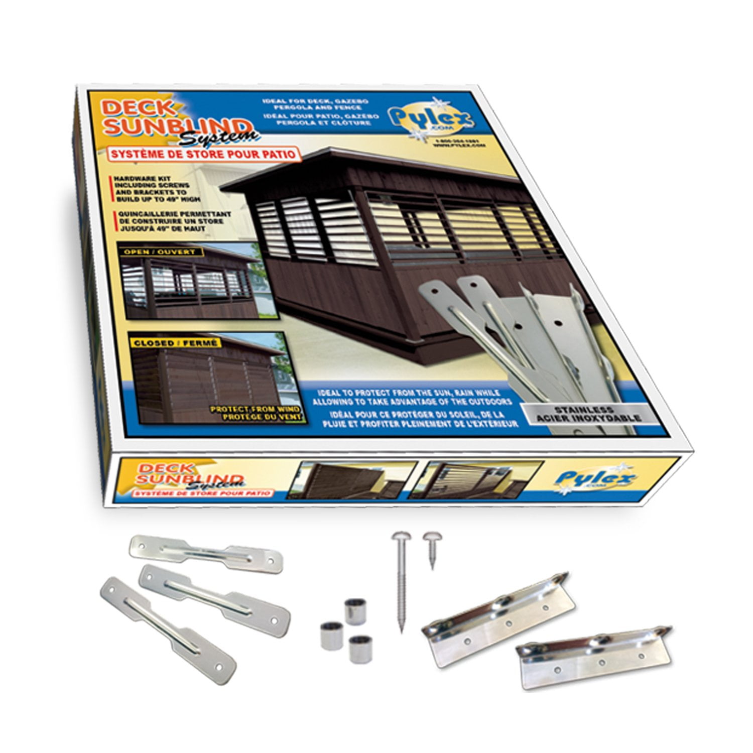 Pylex 11070 Sunblind System Stainless - Walmart.com