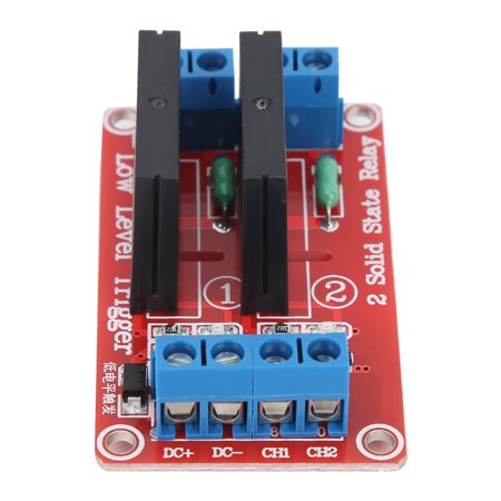 Relay Control Board Relay Board 2 Channel Solid State Relay Module SSR ...