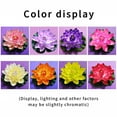 Artificial Floating Water Lily EVA Lotus Flower Pond Decor - 7"/18cm ...
