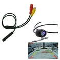 Car Backup Reverse Camera Power Connector: 4-Pin Male to CVBS RCA ...