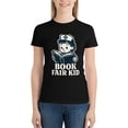 Book Fair Kid Women’s Cotton Short Sleeve T-Shirt HD Graphic Print ...