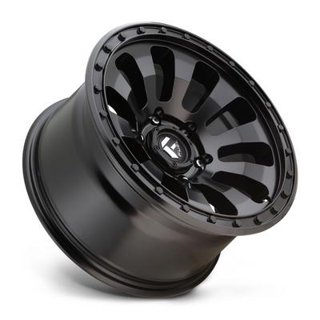 Fuel 1PC Aluminum Rim D644 CONTRA 18X9in Gloss Black Blue Tinted Clear ...