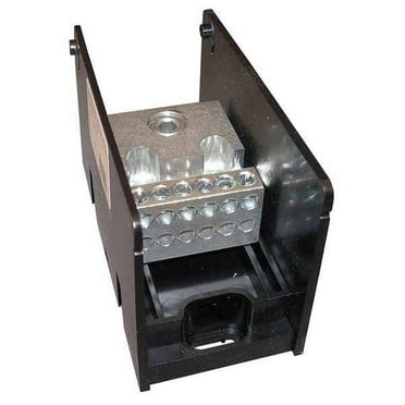 Mersen Power Distr Block,Al,1000V AC/DC MPDB69123 - Walmart.com