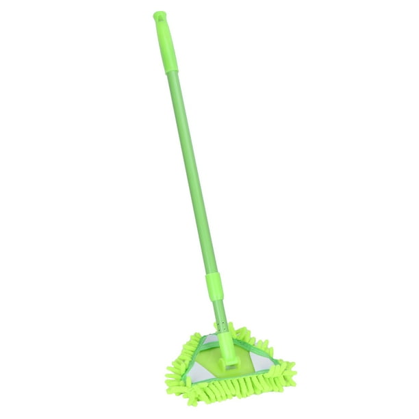 Extendable Mop 180 Degree Rotatable Triangular Cleaning Mop Home Wall ...