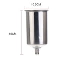 Compact Paint Cup Large Capacity Paint Cup Metal Paint Airbrush Cup Pot ...