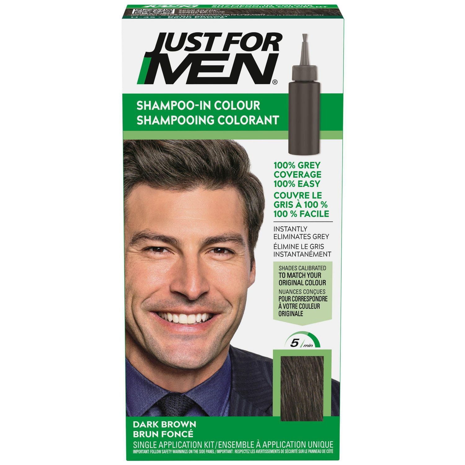 Click here for Just For Men Shampoo-In Colour Dark Brown H-45 prices